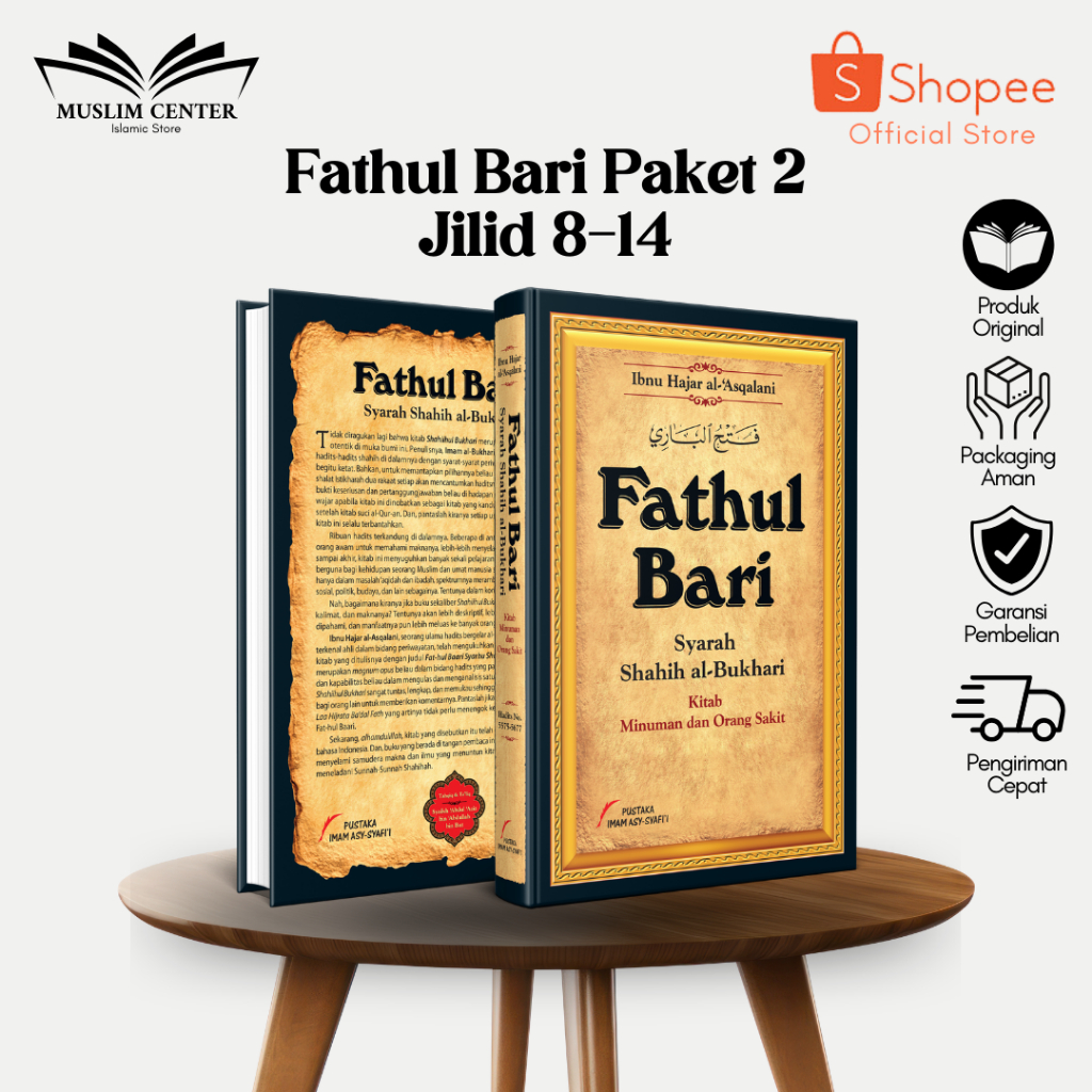 Jual BUKU FATHUL BARI - PAKET 2 JILID 8-14 PUSTAKA IMAM ASY SYAFII ...