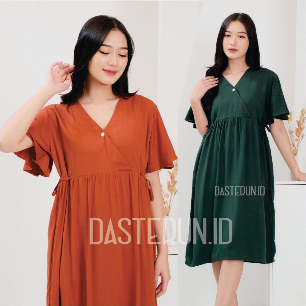 Jual Daster Kimono Dress Rayon ada Jumbo dan Standar Polos Motif ...