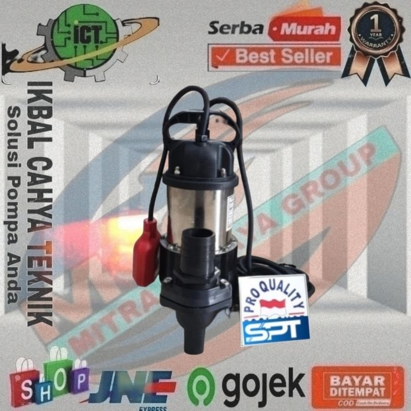 Jual Pompa Celup Bossco BAV-150A Auto Pompa Celup Air Kotor Bossco BAV ...