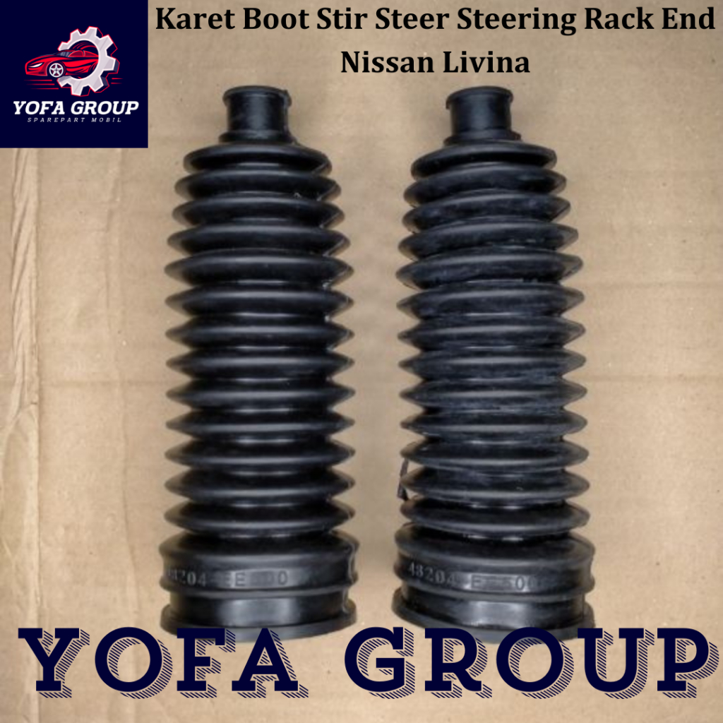 Jual SPAREPART MOBIL Karet Boot Rack Steer LIVINA EVALIA JUKE Latio ...