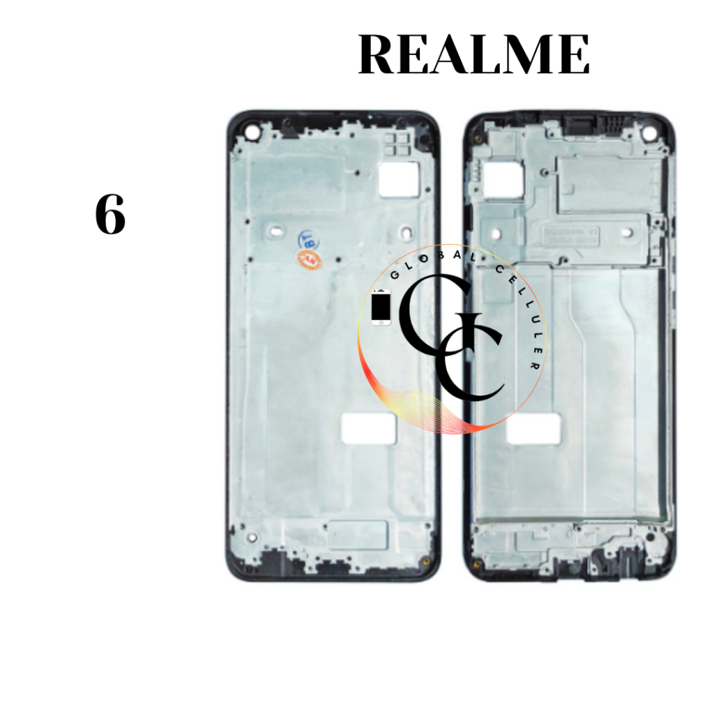 Jual Frame Lcd Realme 6 Original (Tulang Tengah Dudukan Lcd) | Shopee ...