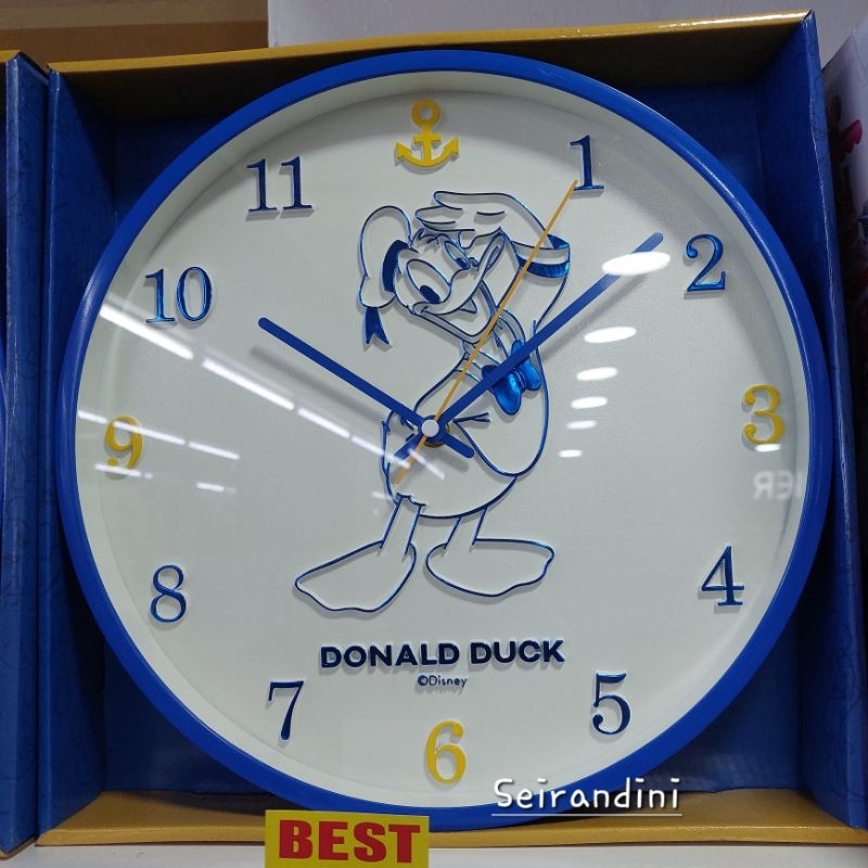Jual Jam Dinding Disney Winnie The Pooh Mickey Minnie Mouse Donald Duck ...