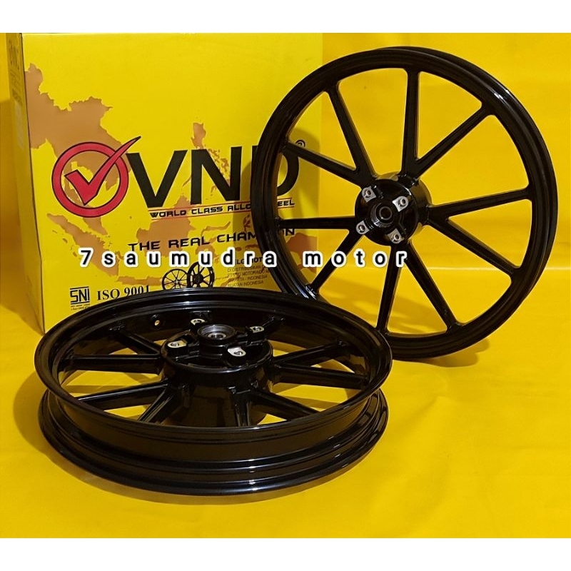 Jual velg racing vnd N10 ukuran 185/250-17 motor ninja r/ss, | Shopee ...