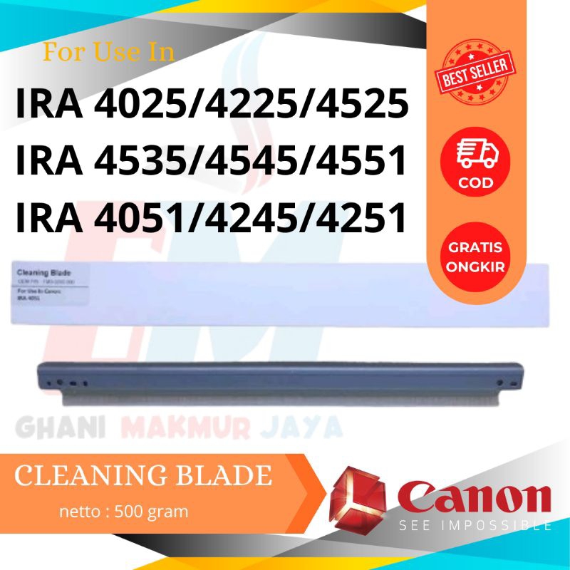Jual Cleaning Blade Mesin Fotocopy Canon IRA 4025/4225/4525/4051/4251 ...