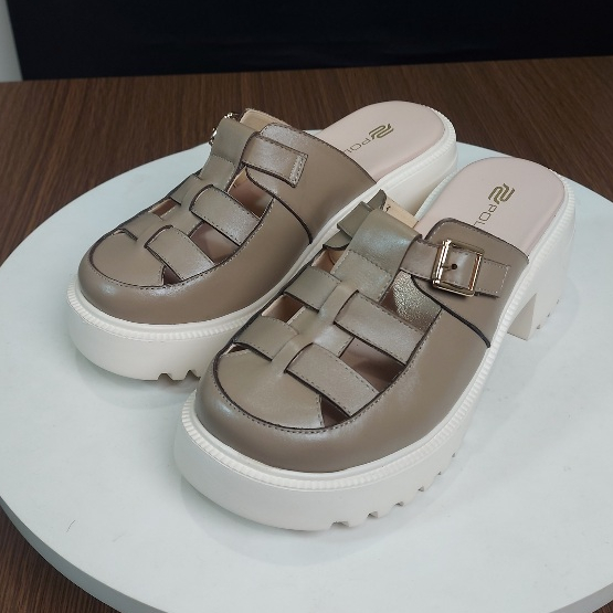 Jual POLLUX WPOLU 04 - SANDAL HAK CHUNKY WANITA KEKINIAN | Shopee Indonesia