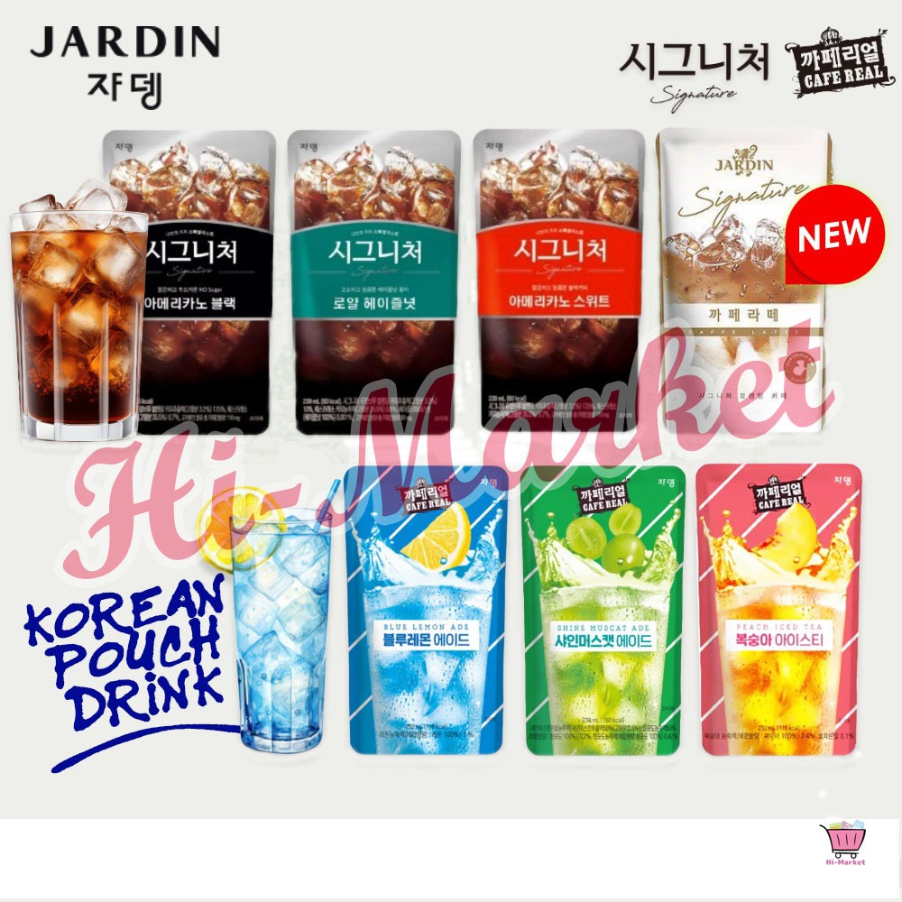 Jual JARDIN SIGNATURE Korean Pouch Coffee 230ml - 쟈뎅 Jardin Korea ...