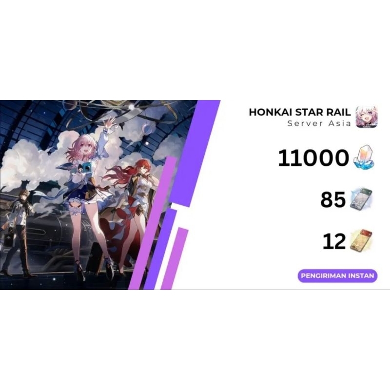 Jual Akun Honkai Star Rail Silver Edition | Shopee Indonesia