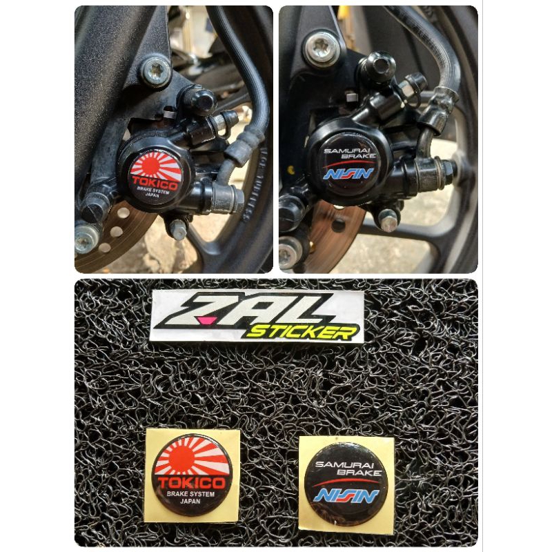 Jual sticker emblem kaliver nisin sticker timbul nisin | Shopee Indonesia