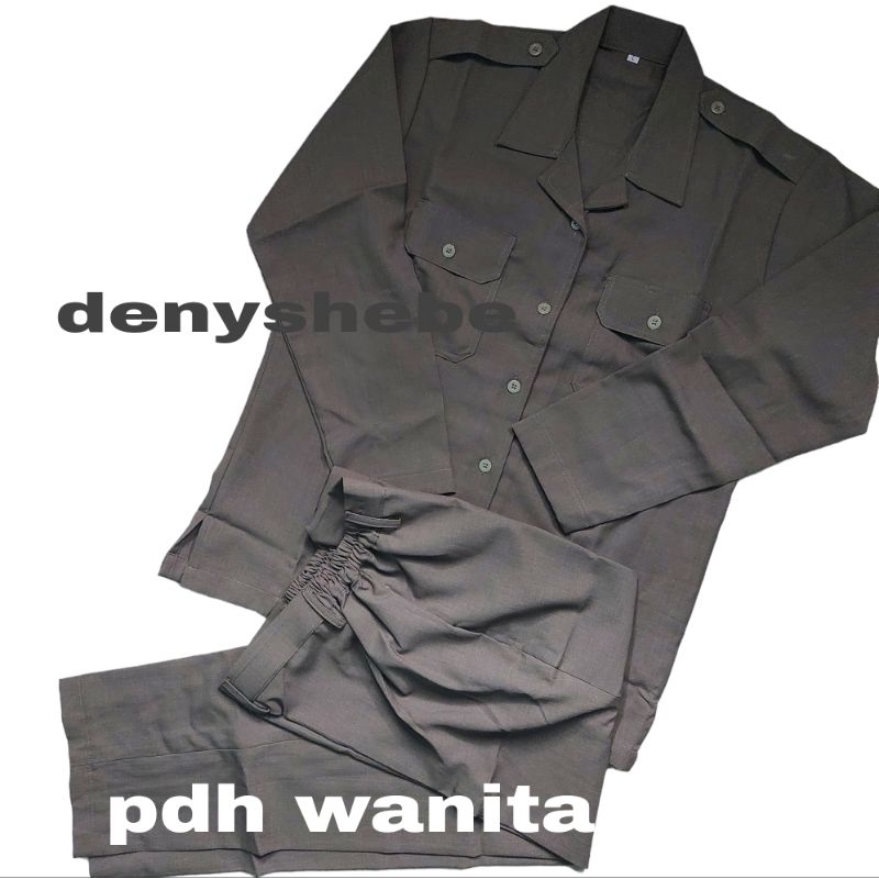Jual SERAGAM baju PDH POL PP pria dan wanita | Shopee Indonesia