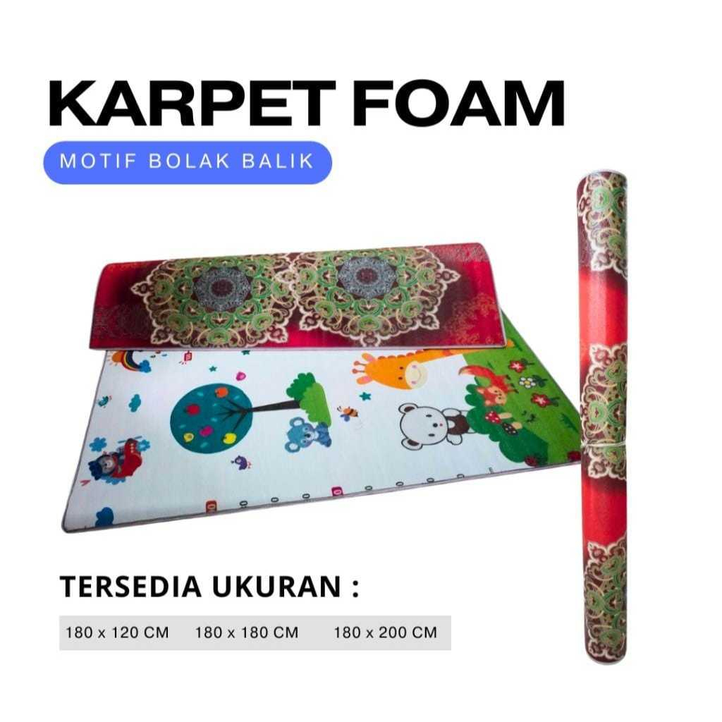 Jual [DEAOFFICIAL] TIKAR FOAM - KARPET FOAM BOLAK BALIK - TIKAR KARPET ...