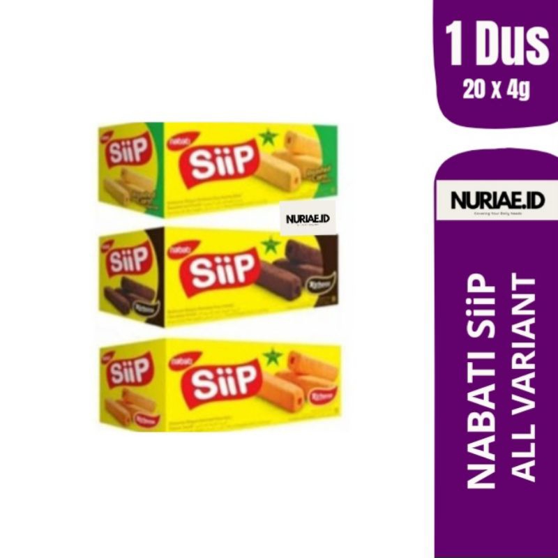 Jual Nabati SiiP 1 BOX (isi 20 x 4g) - TERSEDIA SEMUA RASA/VARIANT ...