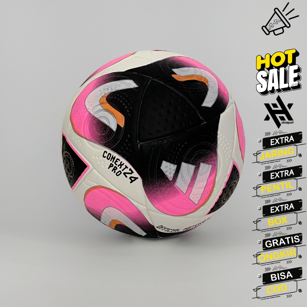 Jual Bola sepak original ADIDAS CONEXT 24 bola sepak size 5 original ...