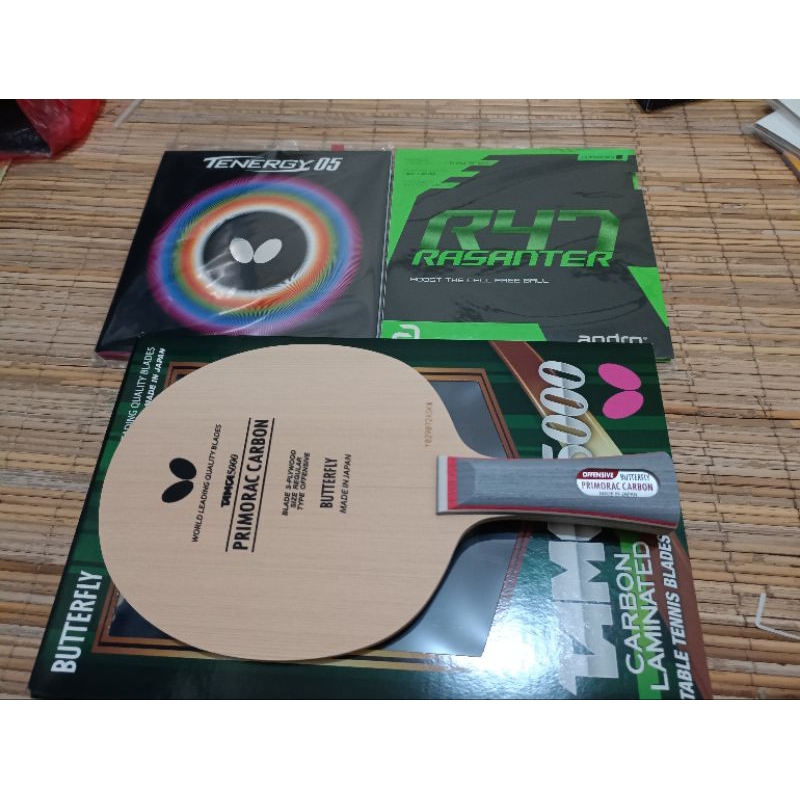 Jual PAKET BATS TENIS MEJA BUTTERFLY PRIMORAC PLUS RASANTER ORIGINAL ...