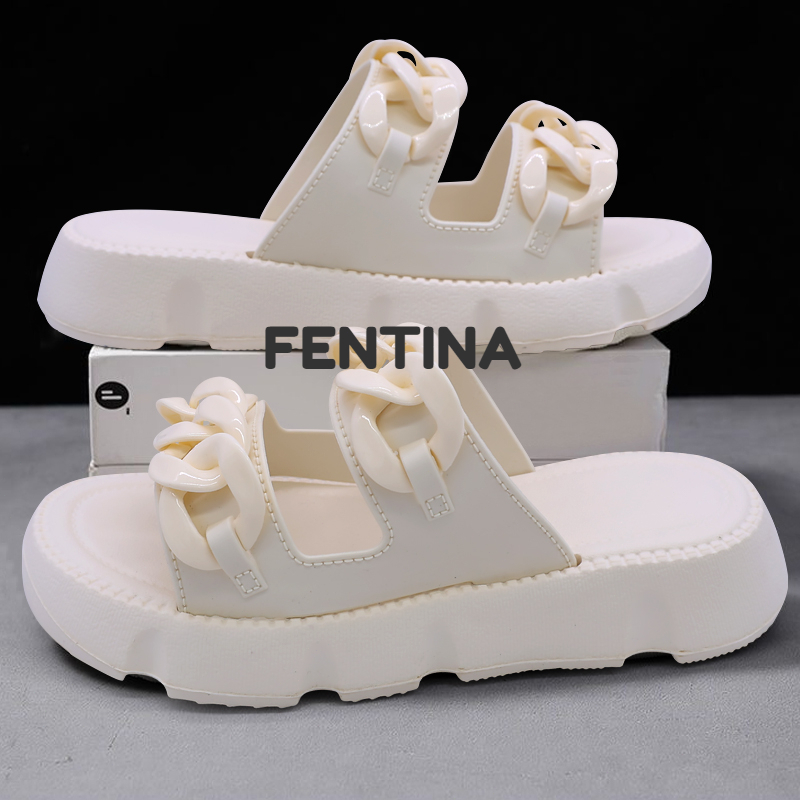 Jual FENTINA Sandal Fuji Wanita Kekinian Sepatu Sandal Wanita Korea ...