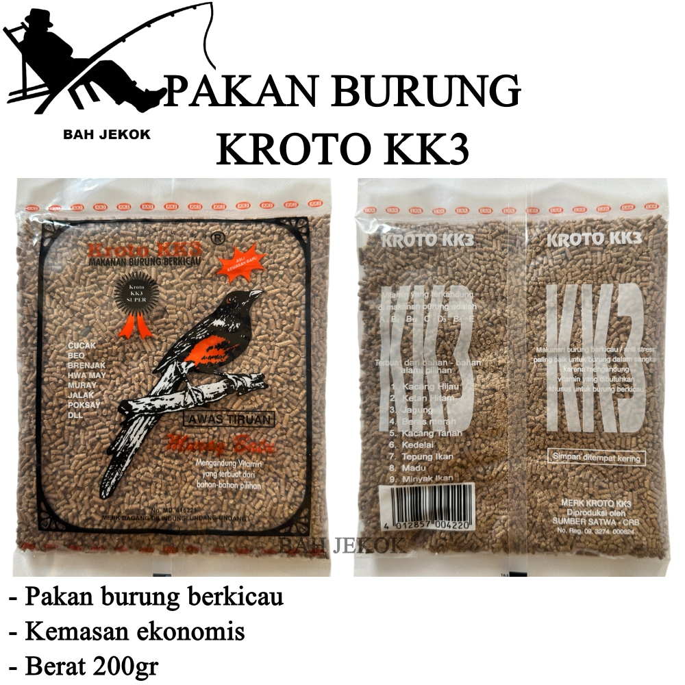 Jual Pakan burung Kroto KK3 untuk semua jenis burung berkicau (min 5bks ...