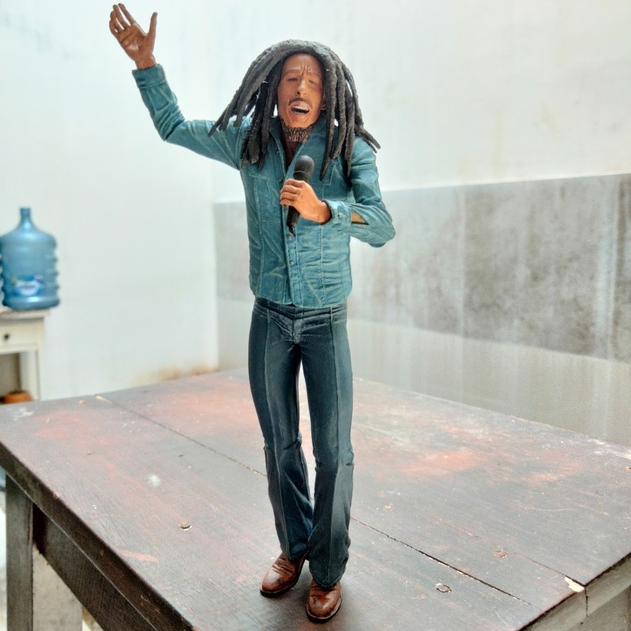 Jual BOB MARLEY 16.5cm Action Figure Miniatur Topper Legends Singer ...