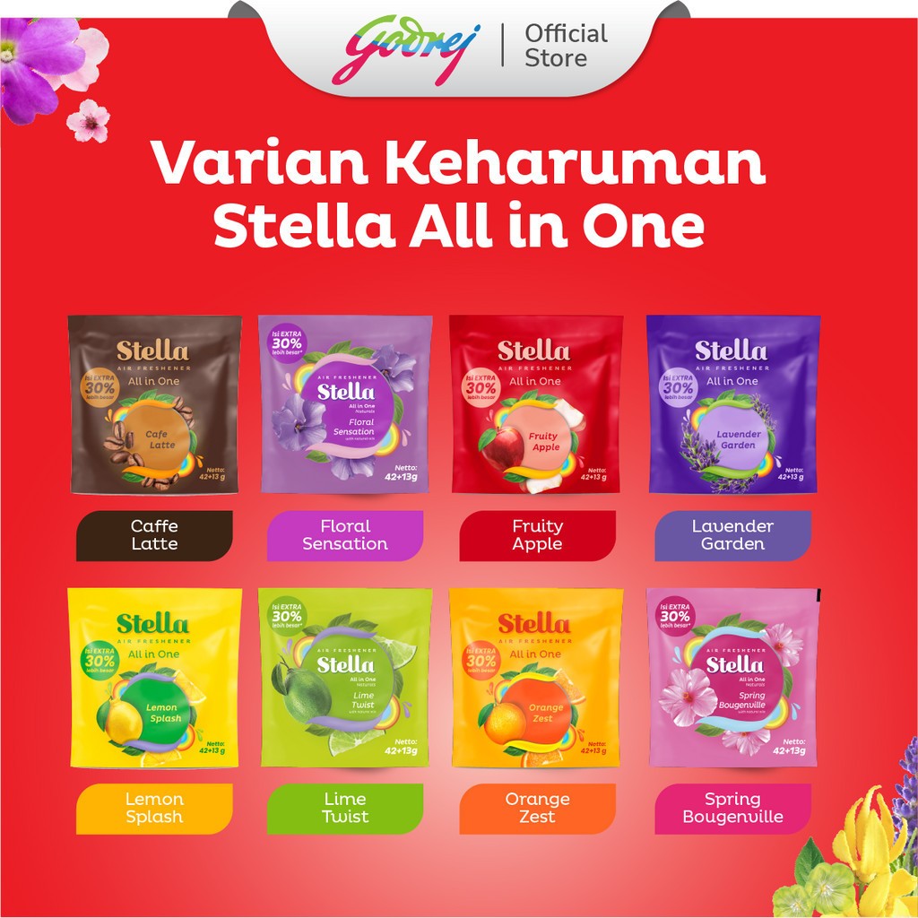 Jual Stella All In One 42 gr/ Pengharum Ruangan Stella | Shopee Indonesia