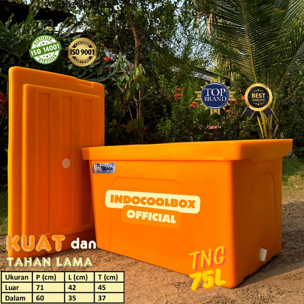 Jual Cooler Box Tanaga 75 Liter Termos Es Kotak Tempat Es Batu Daging ...