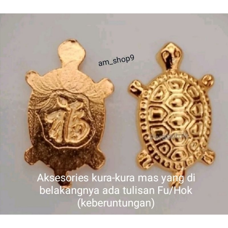 Jual Aksesories asakusa kura-kura keberuntungan Original ada Ukiran Fu ...
