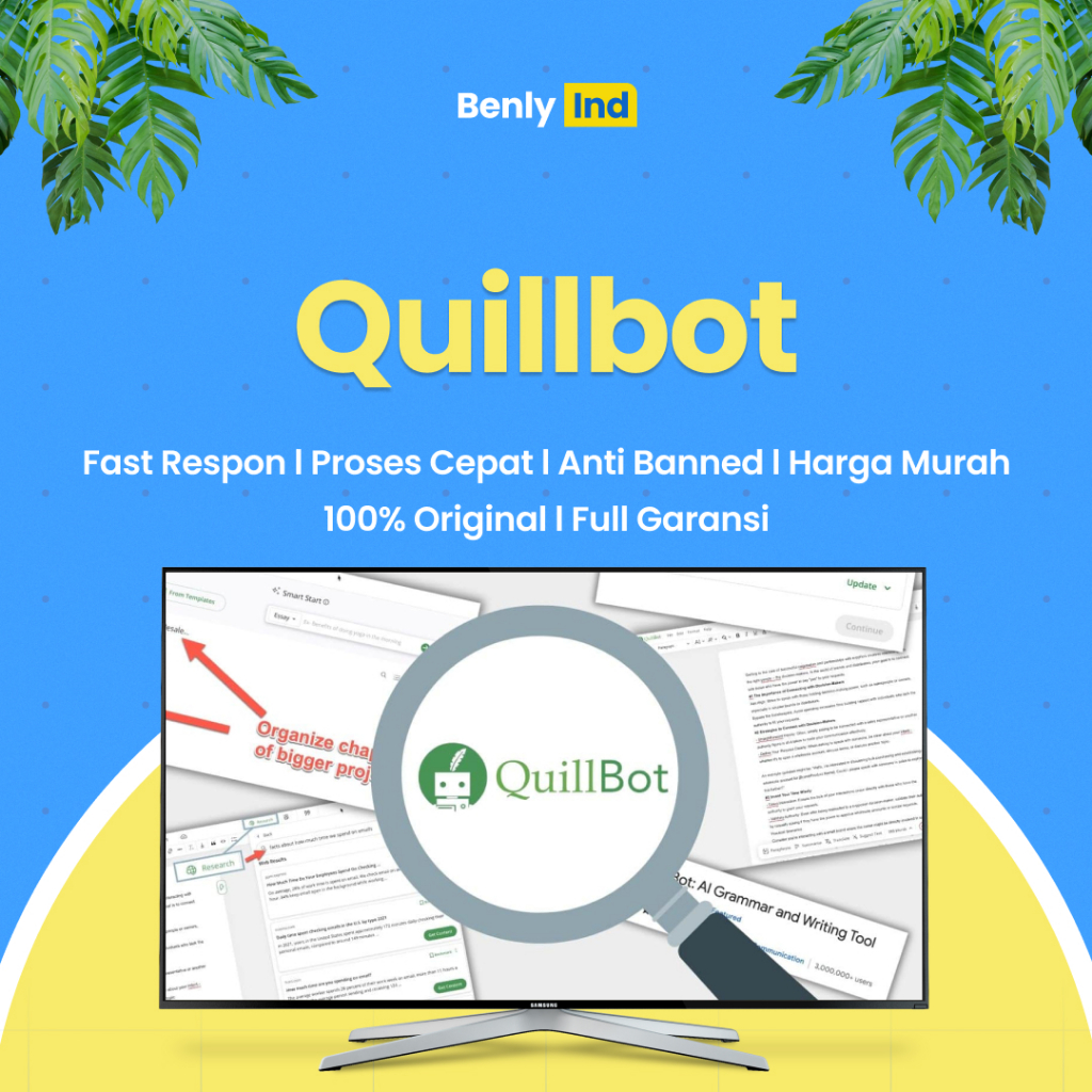 Jual Software Quillbot Premlum Acc0Unt 1 bulan Bergaransi - Paraphrasing Atau Parafrasa ...
