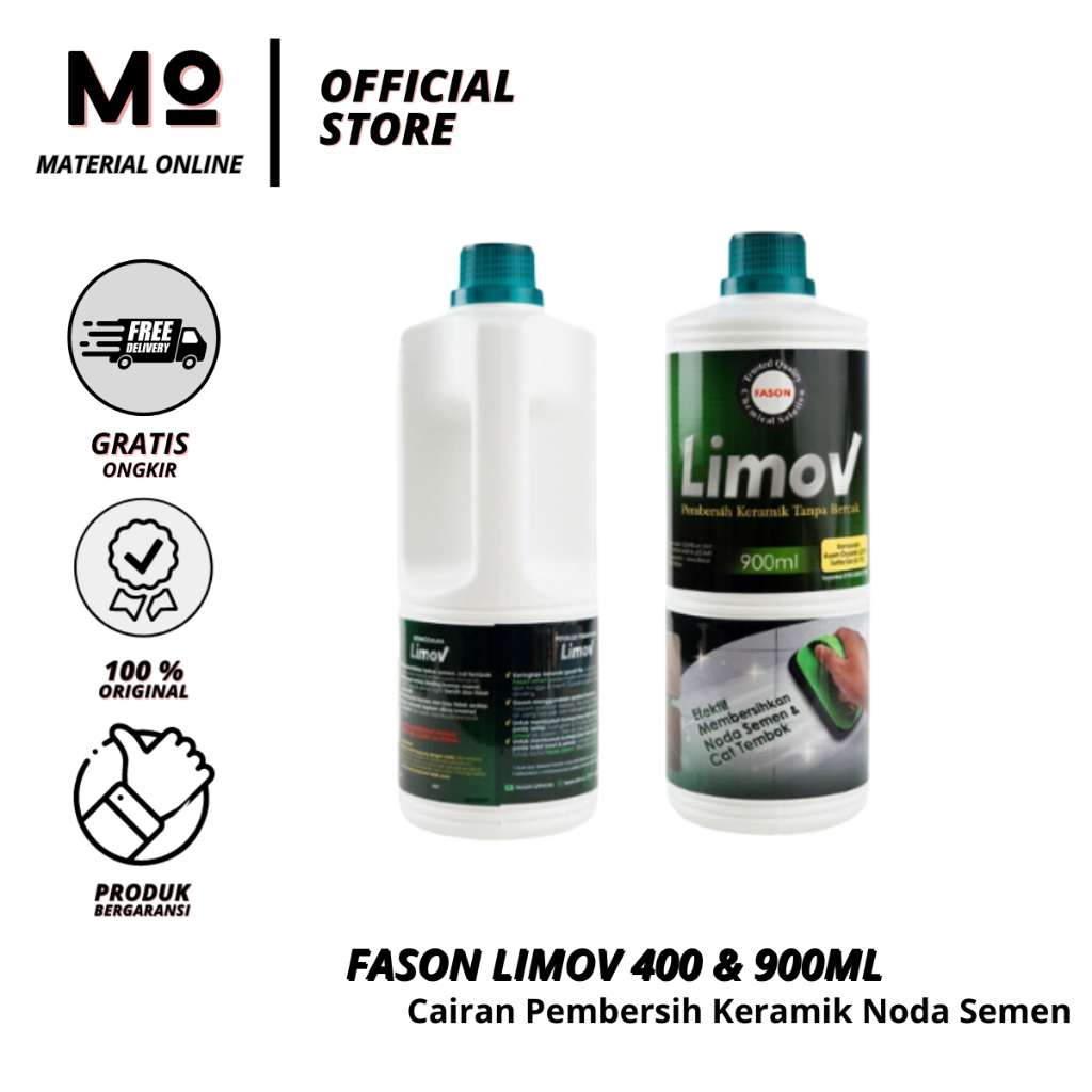 Jual MO Fason Limov Pembersih Semen Sisa Noda Cat Pada Lantai Keramik ...