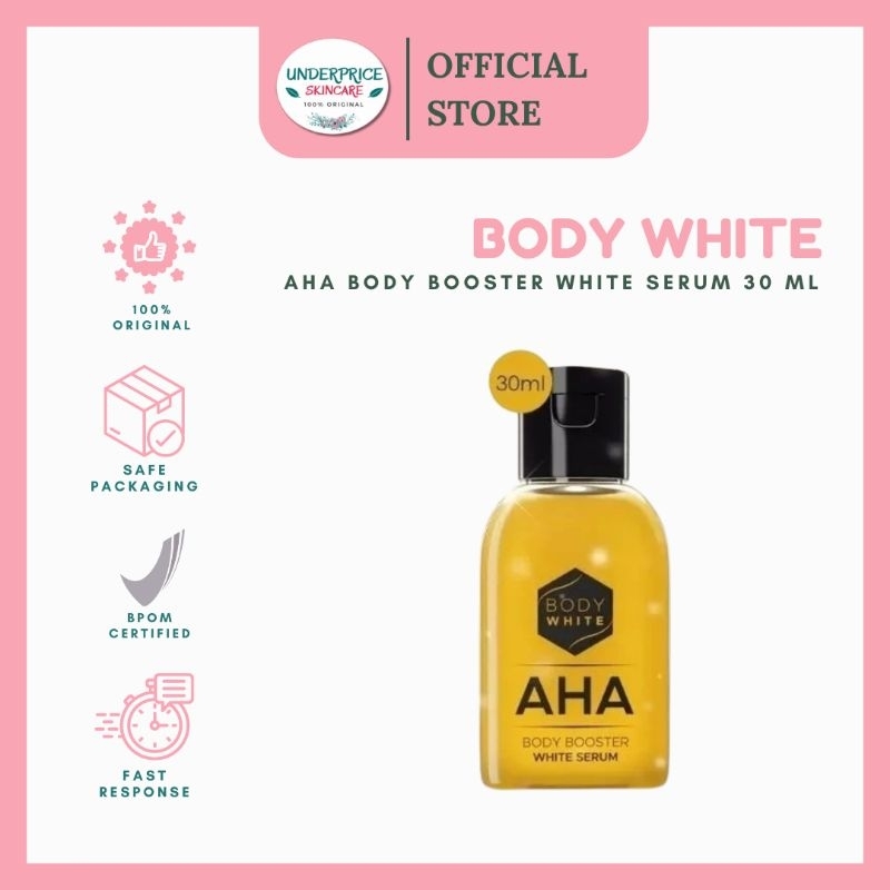Jual Body White AHA Body Booster White Serum 30 ml | Shopee Indonesia