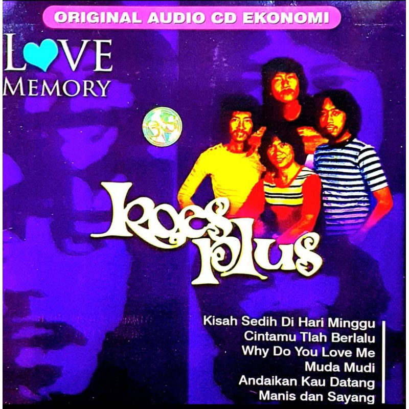 Jual KASET CD MOBIL- KASET CD LAGU KOES PLUS BEST ALBUM - KASET CD KOES ...