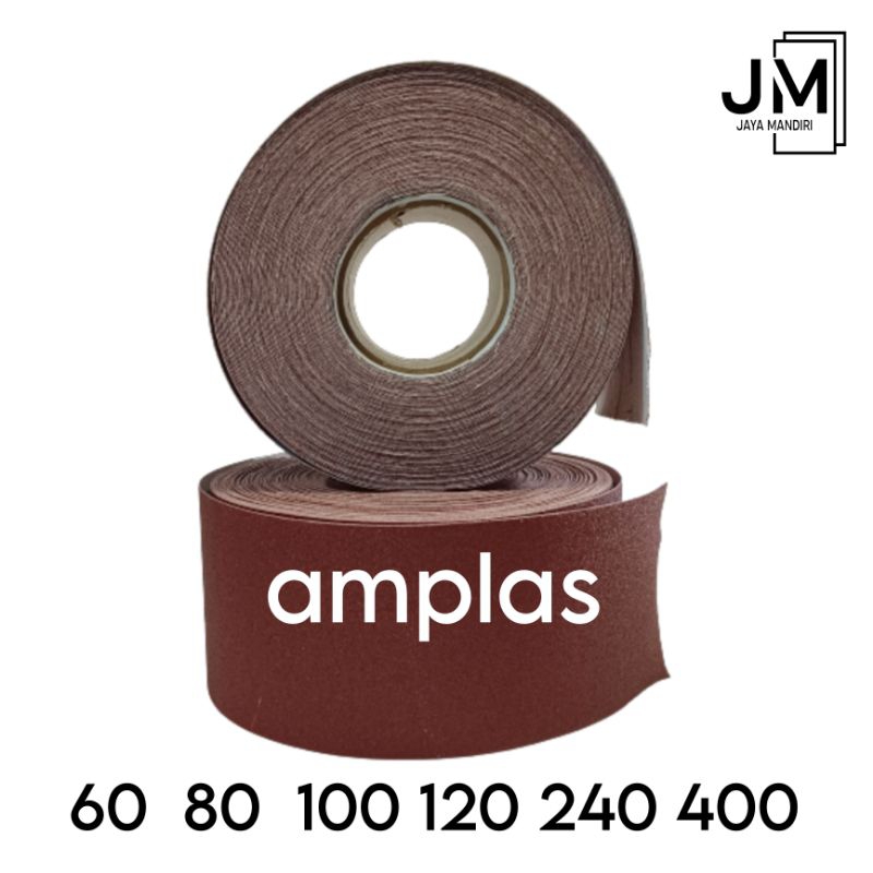 Jual Amplas Kain Grit 60 80 100 120 150 180 240 400 Panjang 25cm per ...