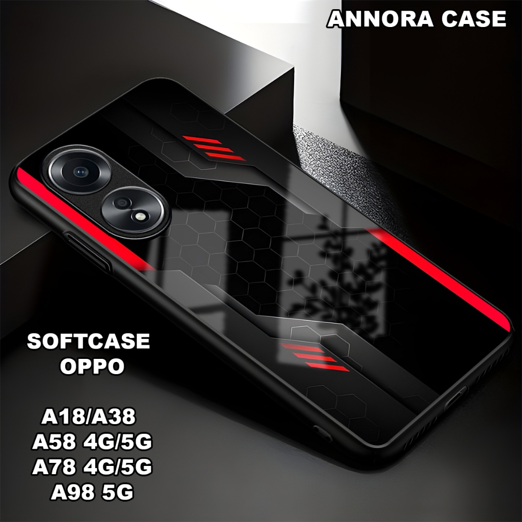 Jual Softcase Kilau Cocok Untuk Oppo A58 4G | A78 5G A98 A18 | A38 Case ...