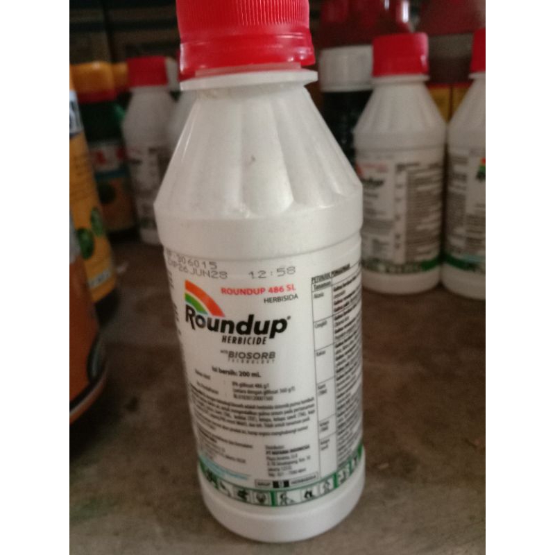 Jual obat pertanian herbisida ROUNDUP 200ml | Shopee Indonesia