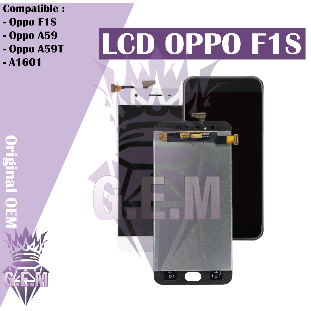 Jual LCD OPPO F1S FULLSET TOUCHSCREEN - LCD OPPO A59 - LCD OPPO A59T ...