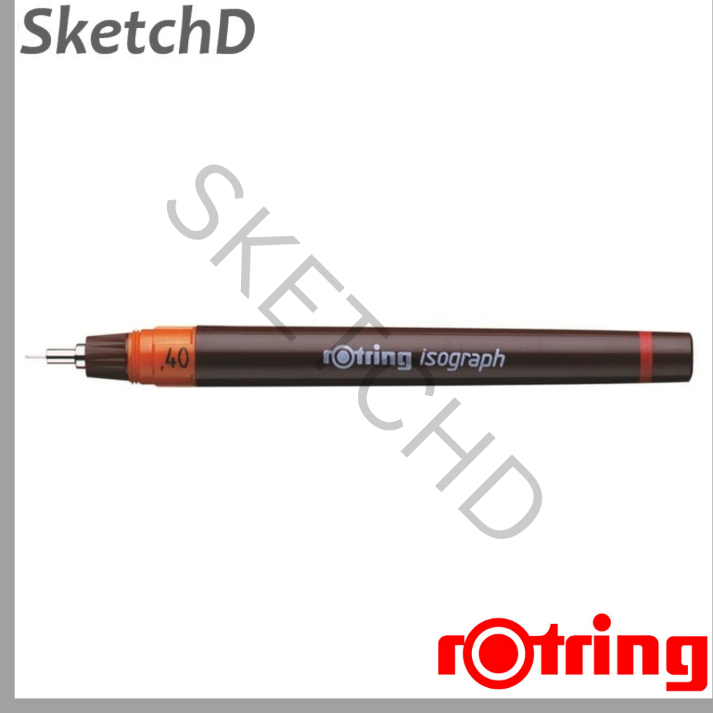 Jual Isograph 0.40 mm Rotring Drawing Pen Variant II Pena Gambar Rapido ...