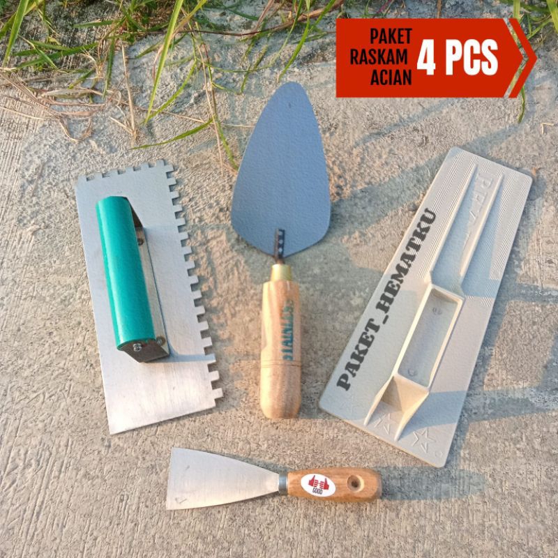 Jual PAKET ISI 4 PCS RASKAM ACI TEMBOK - PAKET RASKAN TUKANG BANGUNAN ...