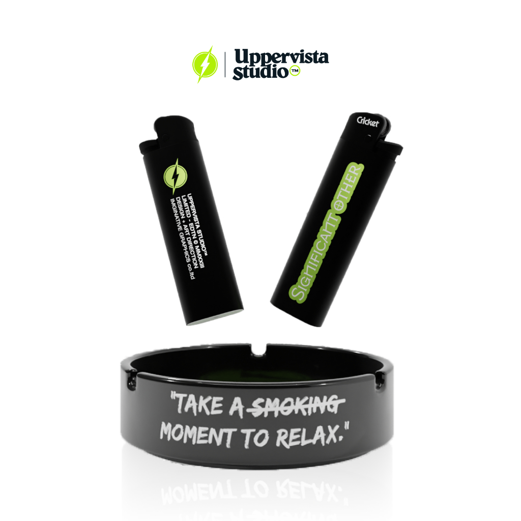 Jual Asbak Rokok Keramik Grafir Logo Uppervista Significant Other ...