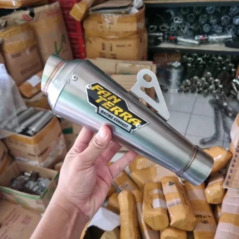 Jual KENALPOT FANTERA ONLI INLET 50 SLINCER FANTERA DRAG | Shopee Indonesia