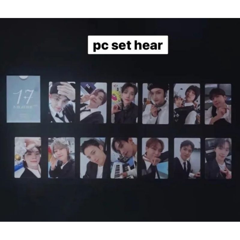 Jual [READY STOCK] PHOTOCARD HEAR VERSION SEVENTEEN BEST ALBUM '17 IS RIGHT HERE' JOSHUA HOSHI ...