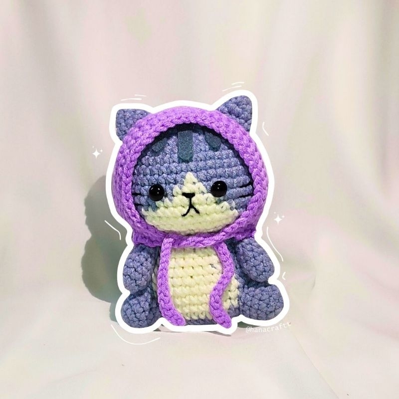 Jual AMIGURUMI CAT/BONEKA RAJUT KUCING | Shopee Indonesia