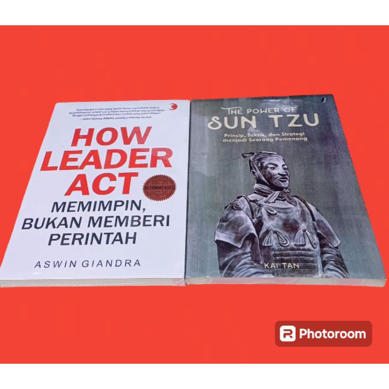 Jual Paket 2 buku how to leader act dan the power of sun tzu | Shopee ...