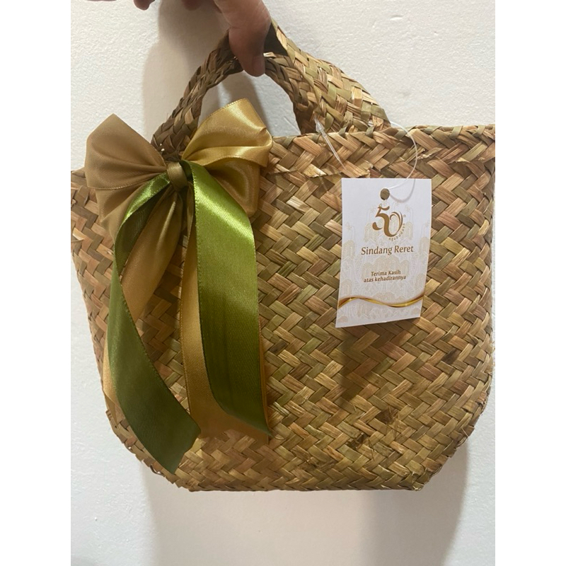 Jual Tas Hampers, Goodie Bag, Bingkisan, Purun Anyaman, Parsel, Parcel ...