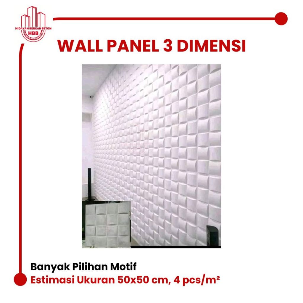 Jual WALL PANEL 3D BETON [MINIMAL ORDER 25 M] | Shopee Indonesia