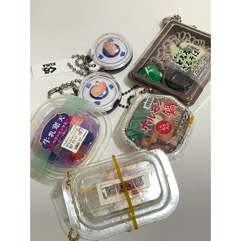 Jual food miniature various mini figure gacha and keychain - mainan ...