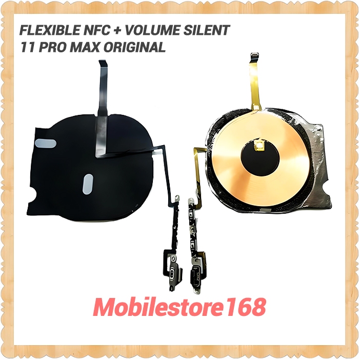 Jual FLEXIBLE WIRELESS CHARGING NFC + VOLUME SILENT 11 PROMAX | Shopee ...