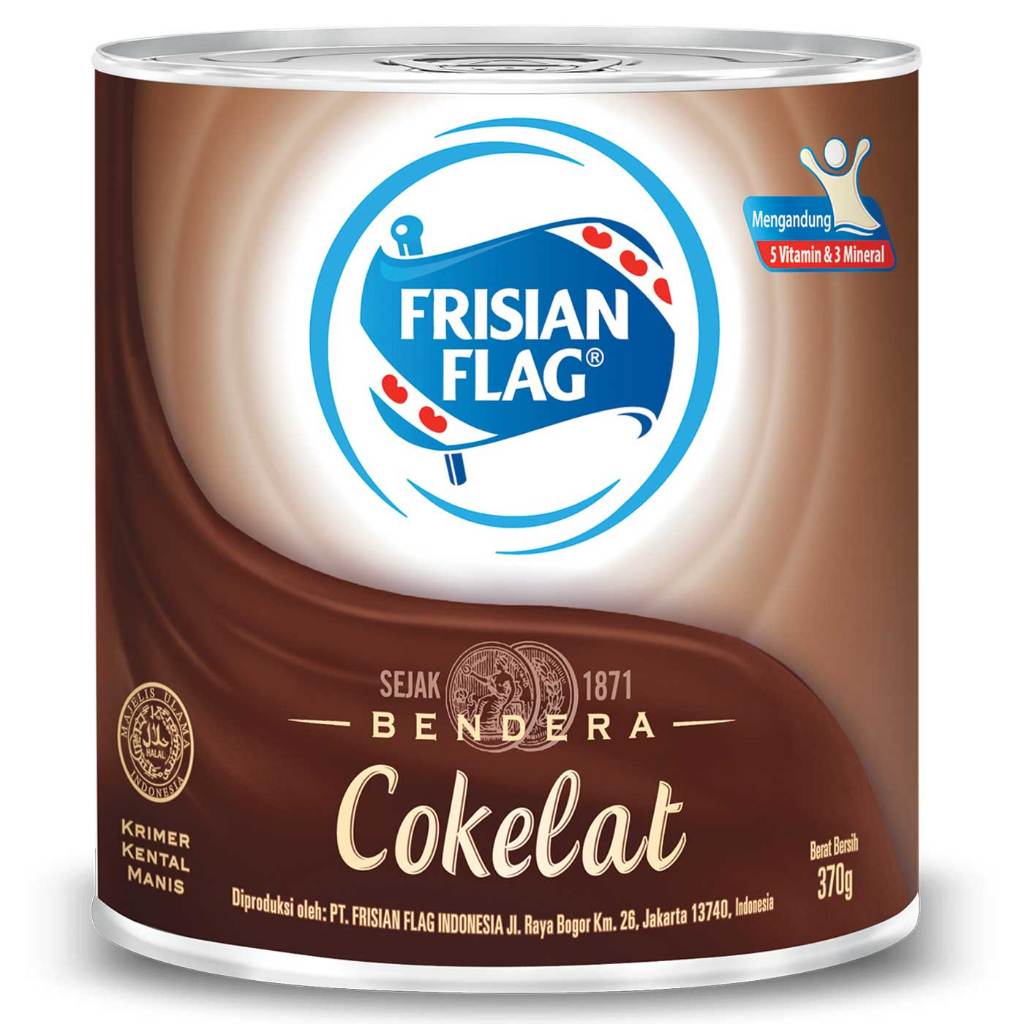Jual FRISIAN FLAG BENDERA SKM COKLAT DAN BKM 370GR KALENG | Shopee ...