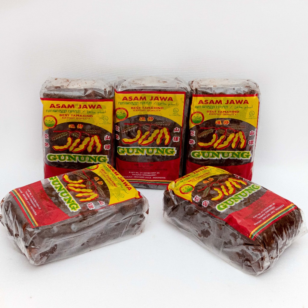 Jual ASAM jawa biji cap GUNUNG 1kg / asam madura 1kg | Shopee Indonesia