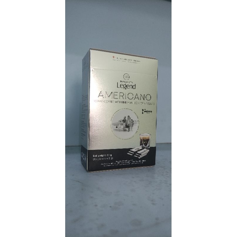 Jual Trung Nguyen kopi vietnam Americano sachet (1box isi 15pcs ...