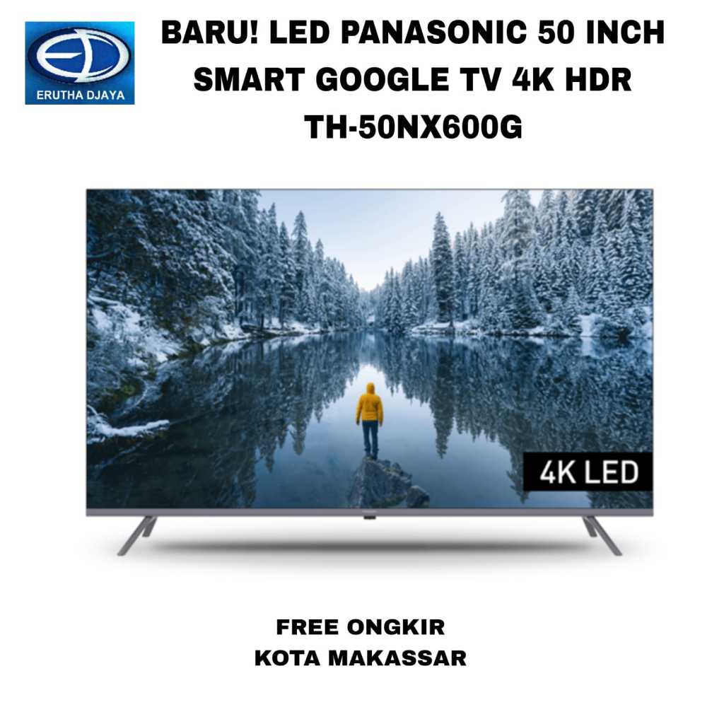 Jual LED PANASONIC 50 INCH ANDROID GGL TV 4K HDR TH50NX600G | Shopee ...