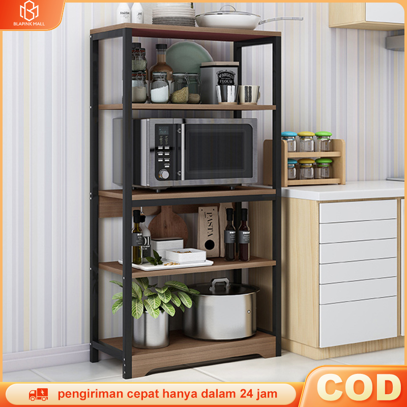 Jual Rak Oven Rak Microwave Rak Susun Serbaguna Dapur Rak Penyimpanan 5 ...