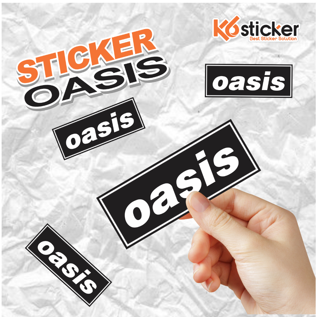 Jual Sticker oasis stiker distro logo band oasis | Shopee Indonesia