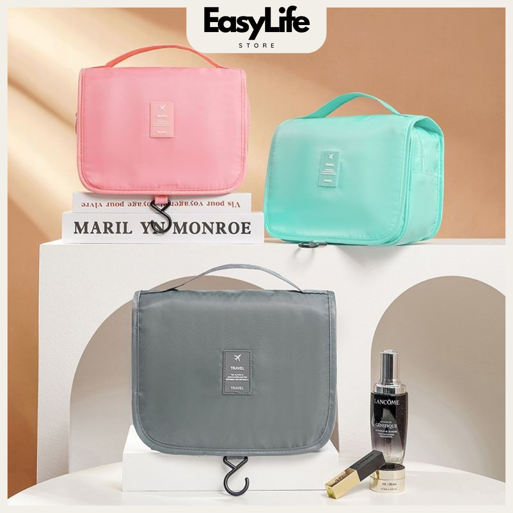 Jual Travel Bag Portable HighQuality / Tas Kosmetik Peralatan Mandi ...