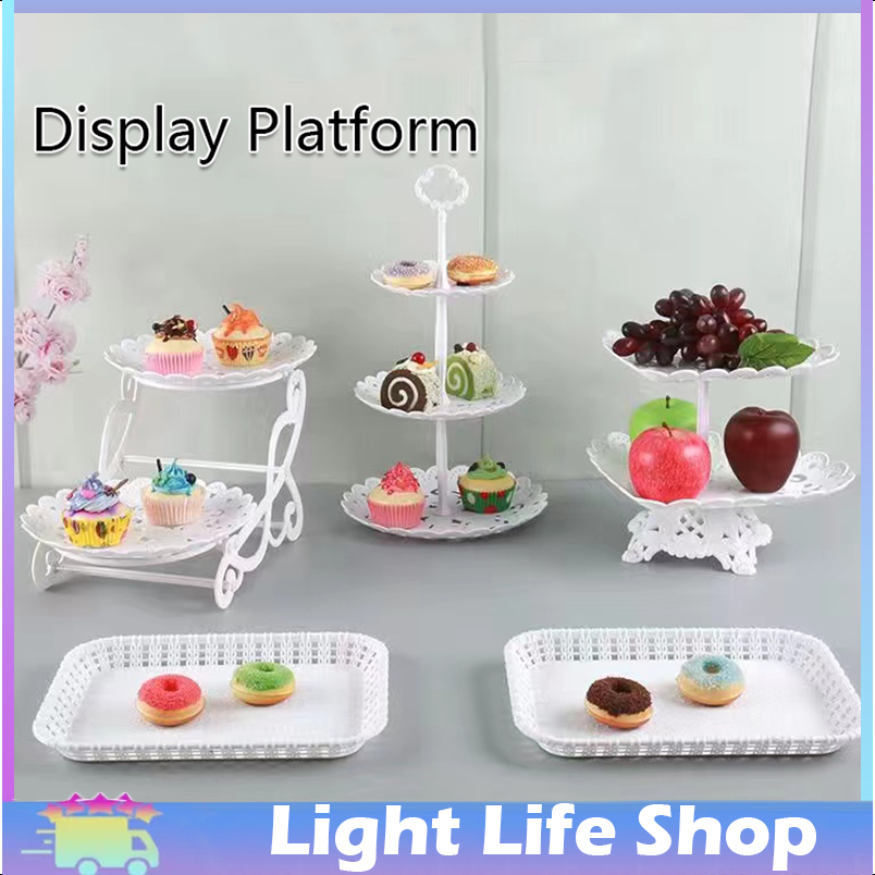 Jual Pesta Ulang Tahun Tempat Cupcake Nampan Kue Makanan Cake Stand ...